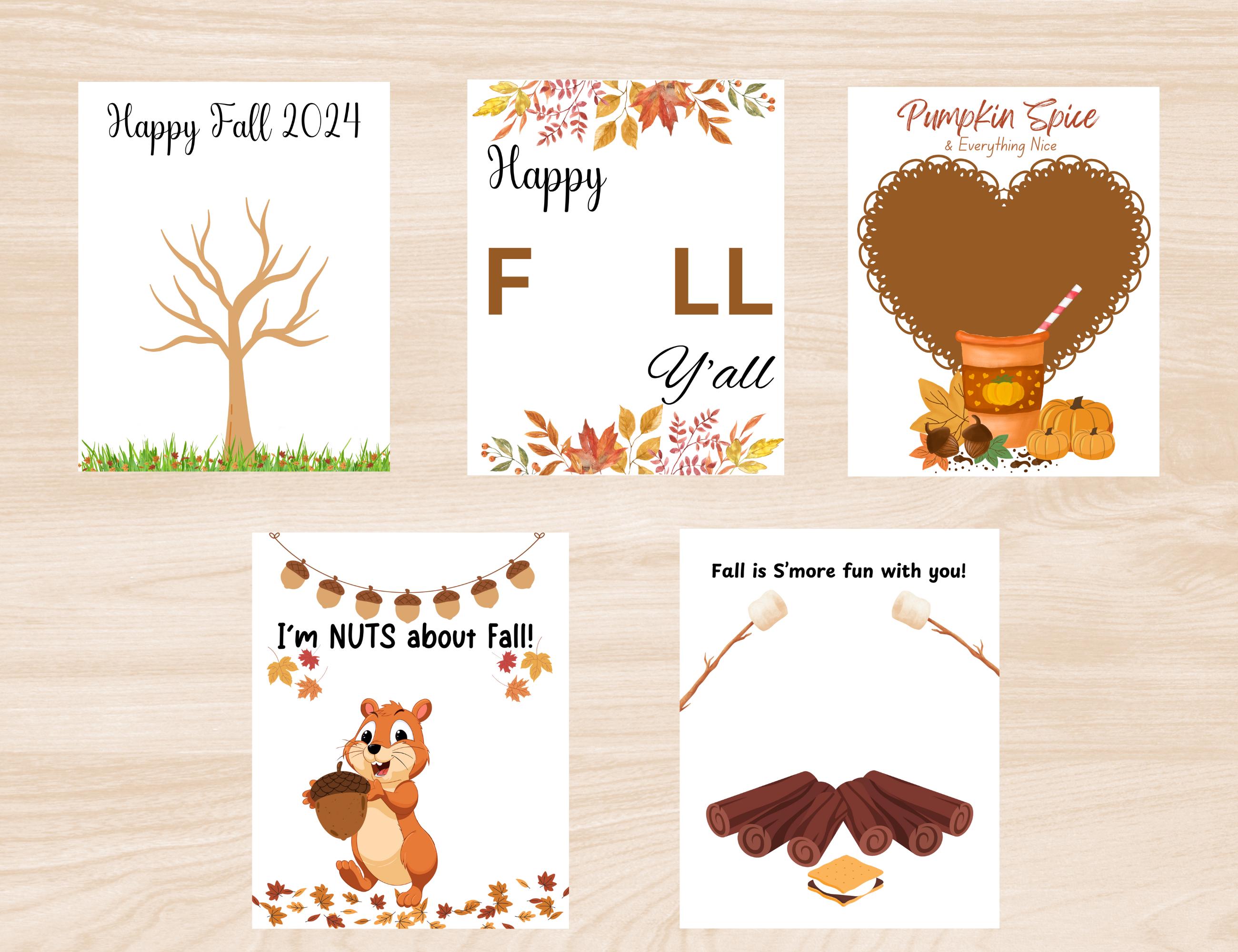 Printable Fall Crafts for Kids| Bundle| Handprint| Footprint| DIY ...