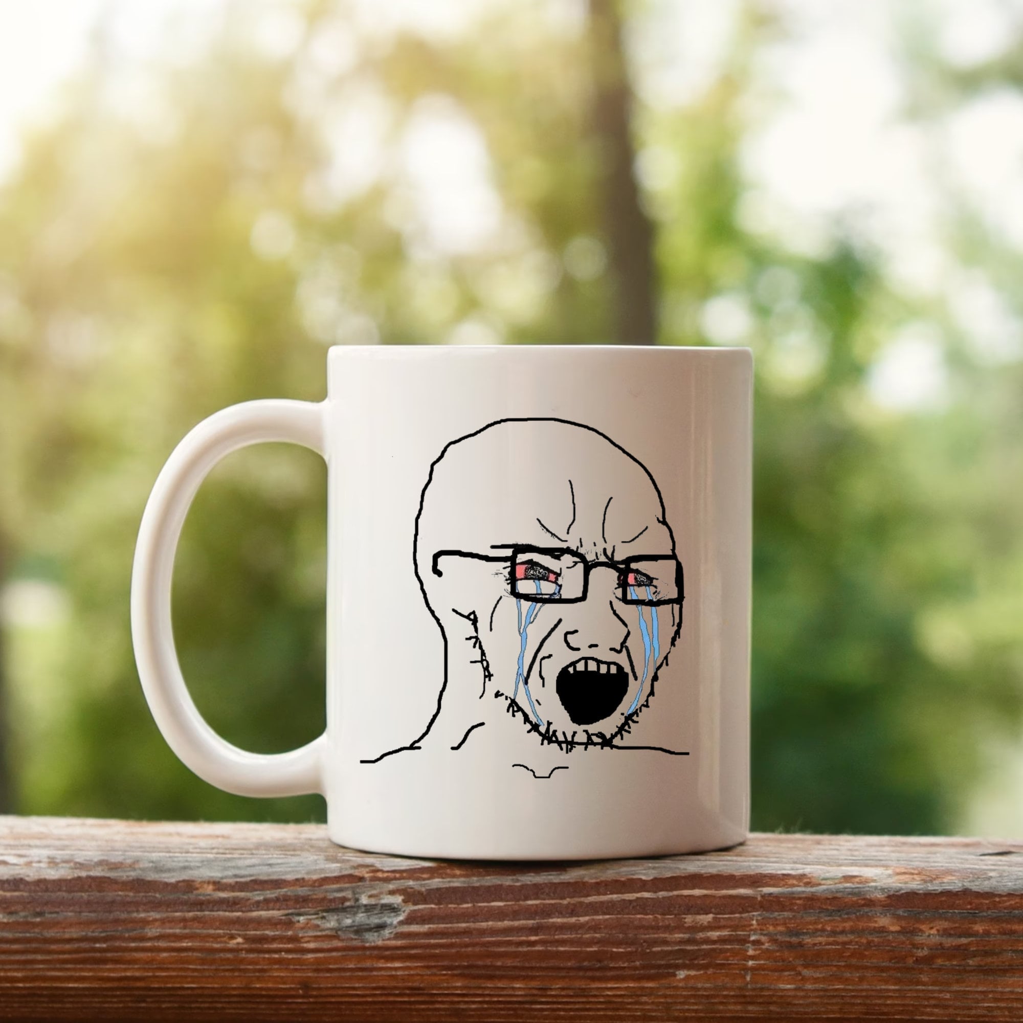 Wojack 11 Oz. White Ceramic Mug, Meme Mug, Funny Gift, Meme Gift ...