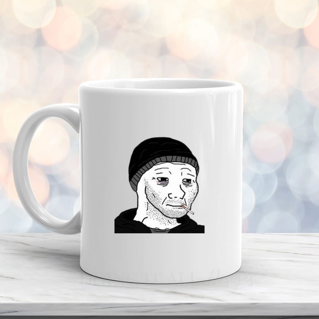 Wojack 11 Oz. White Ceramic Mug, Meme Mug, Funny Gift, Meme Gift ...