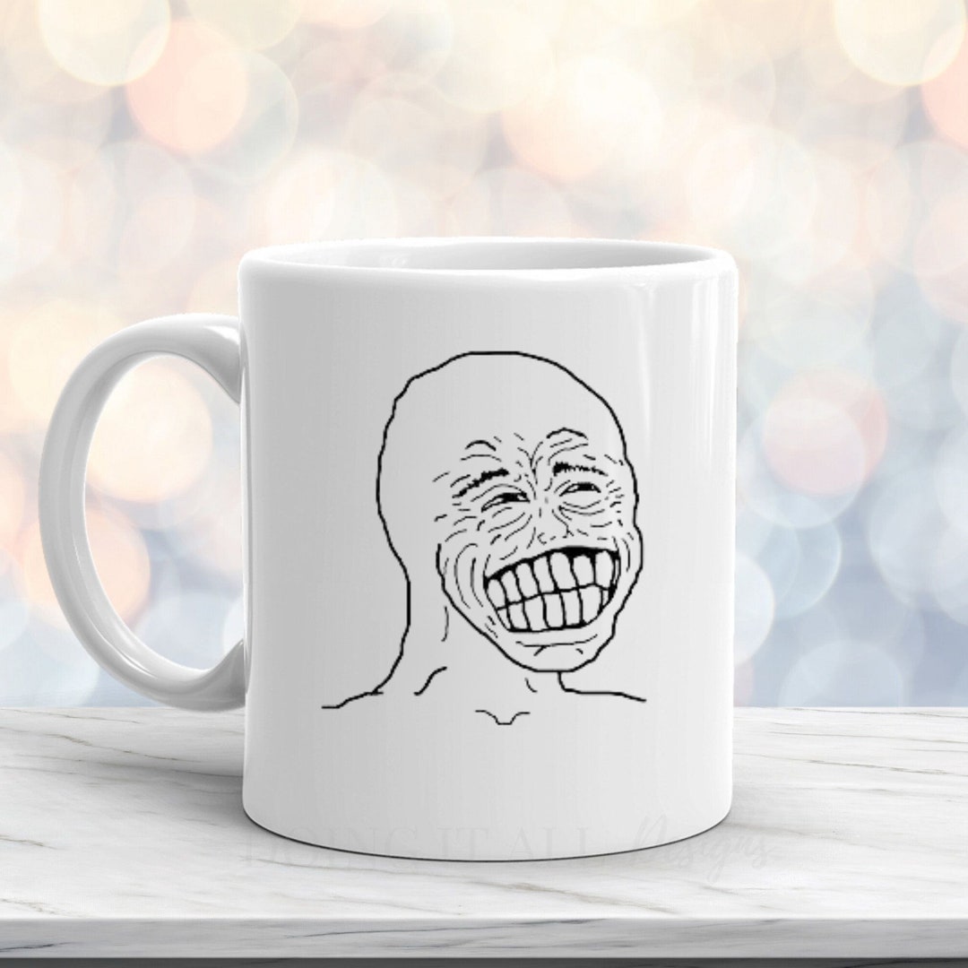 Wojack 11 Oz. White Ceramic Mug, Meme Mug, Funny Gift, Meme Gift ...