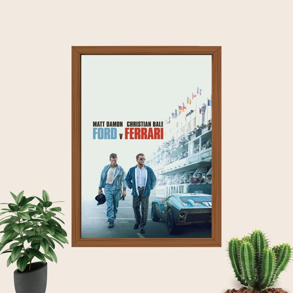 Ford Vs Ferrari Poster - Etsy