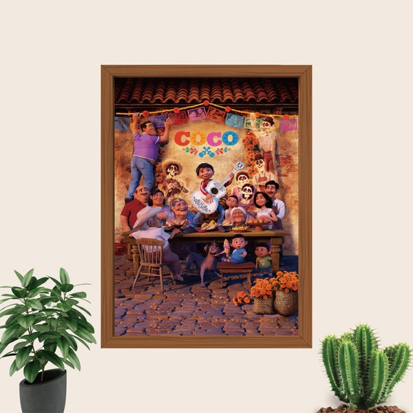 Coco Movie Poster - Etsy