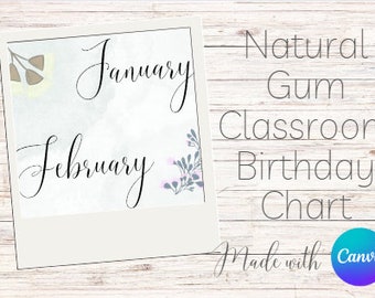 Classroom Birthday Display Classroom Birthday Board - Etsy