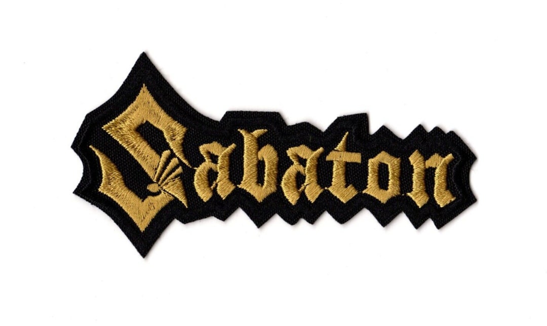 Sabaton Embroidered Sew-on Patch | Bundesadler Swedish Heavy Power ...