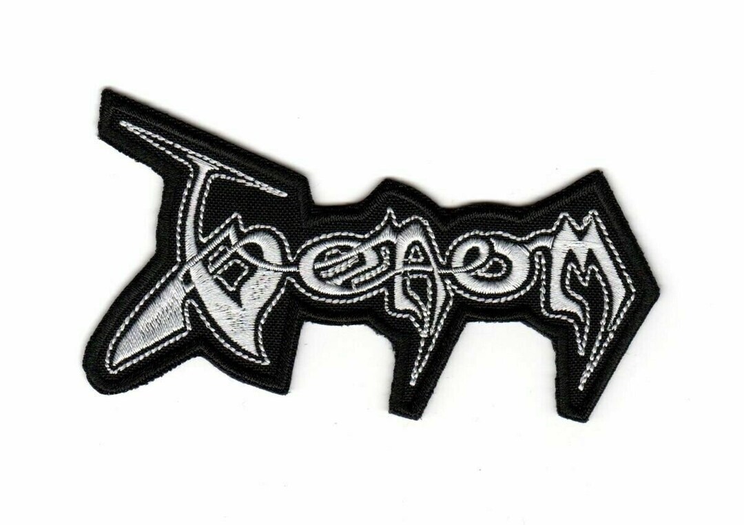 Venom Embroidered Sew-on Patch | English Heavy Thrash Speed Metal Band Logo - Etsy