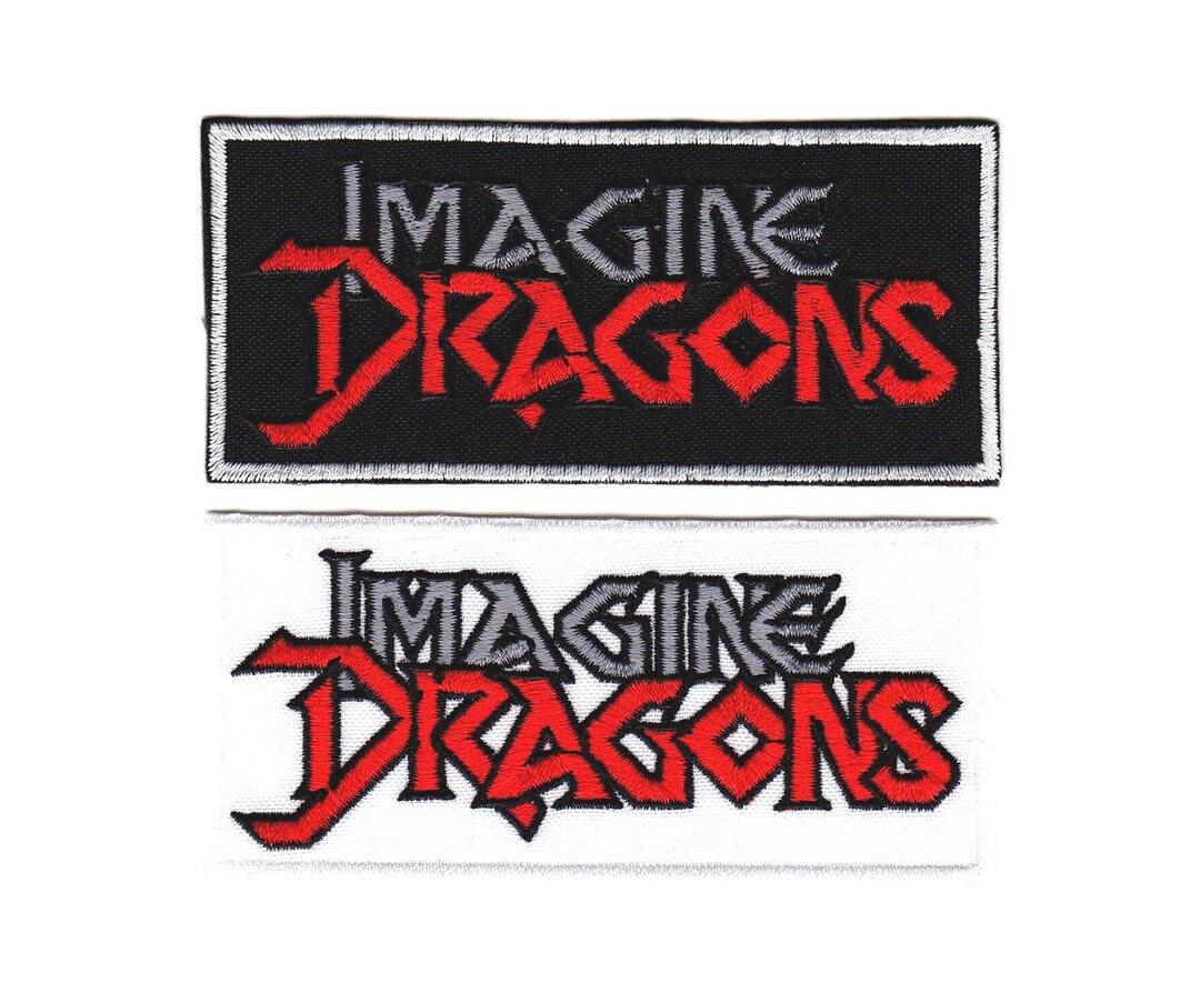 Imagine Dragons Embroidered Sew-on Patch | American Pop Rock Electropop ...