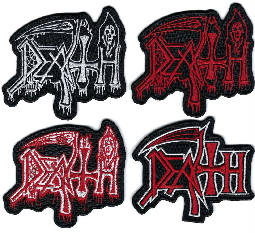 Death Embroidered Sew-on Patch | American Technical Melodic Death Metal ...