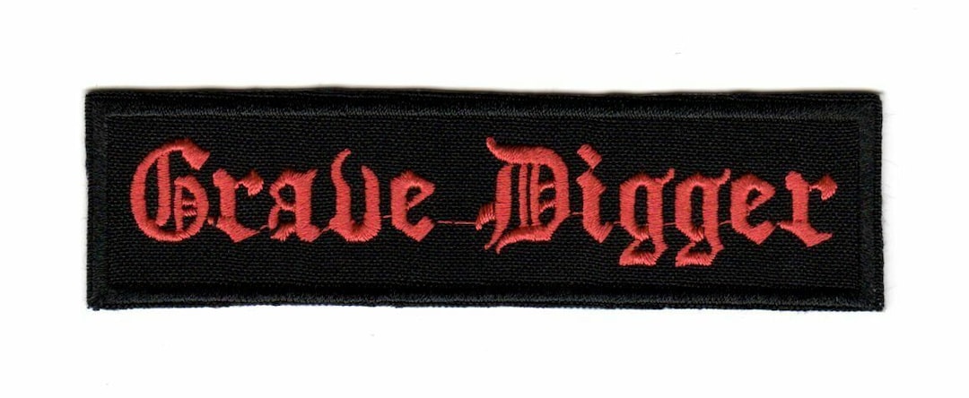 Grave Digger Embroidered Sew-on Patch | German Heavy Power Speed Metal Band Logo - Etsy