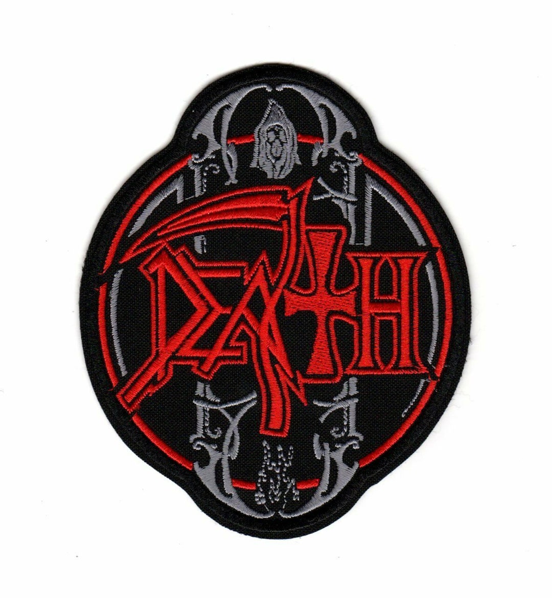 Death Embroidered Sew-on Patch | American Death Technical Death Melodic ...