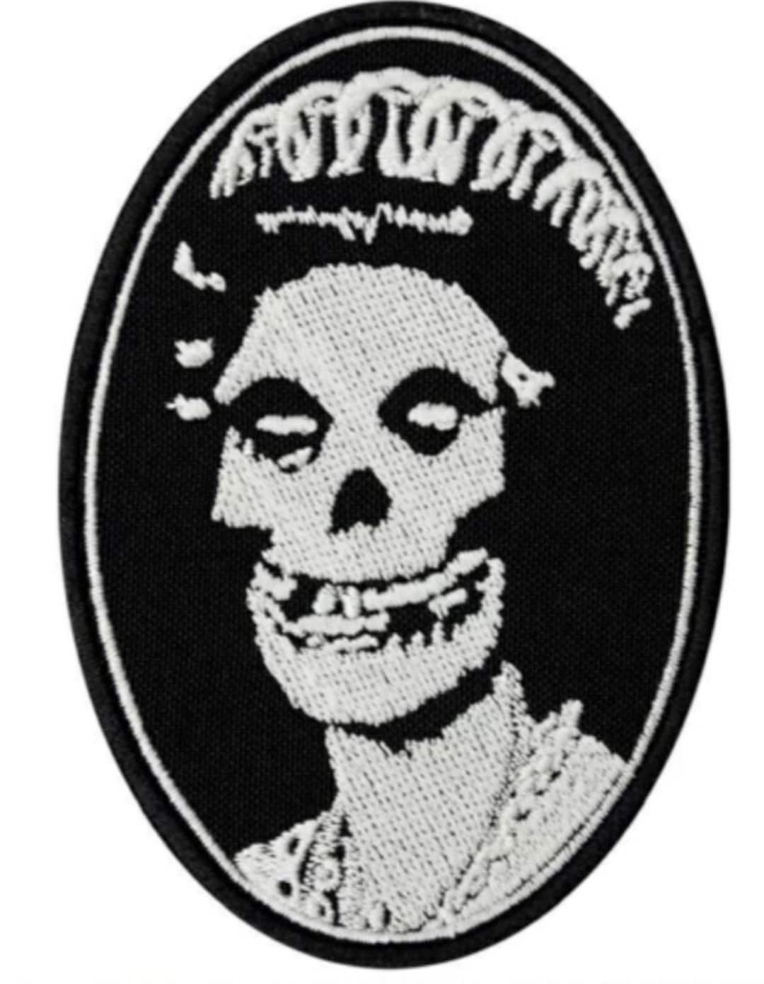 Misfits Queen Embroidered Sew-on Patch American Horror Hardcore Punk Rock Heavy Metal Music Band ...