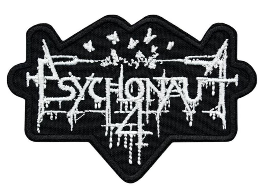 Psychonaut 4 Embroidered Sew-on Patch | Georgian Black Metal Depressive ...