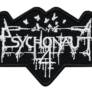 Psychonaut 4 Embroidered Sew-on Patch | Georgian Black Metal Depressive ...