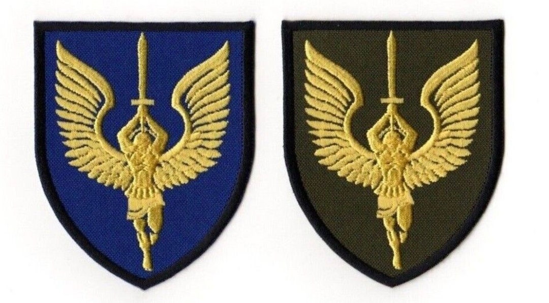 Saint Michael the Archangel Embroidered Sew-on Patch I Taxiarch ...