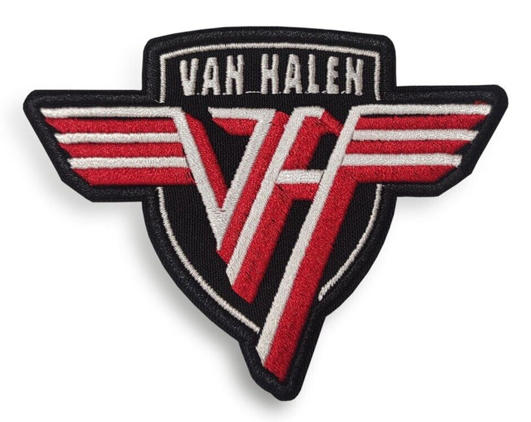 Van Halen Embroidered Sew-on Patch | American Hard Pop Rock Heavy Glam ...