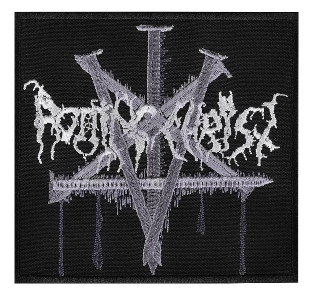 Rotting Christ Embroidered Sew-on Patch | Pentagram Greek Black Metal ...