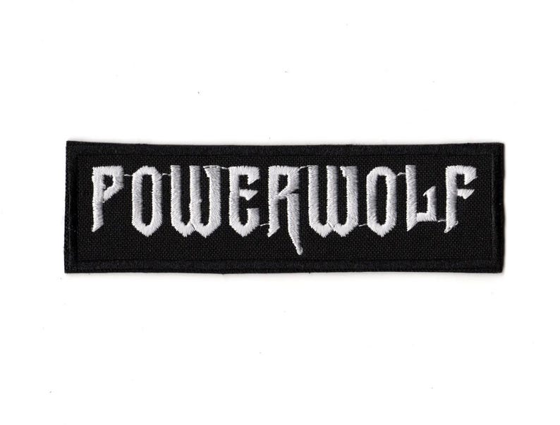 Powerwolf Embroidered Sew-on Patch | German Power Heavy Metal Music ...