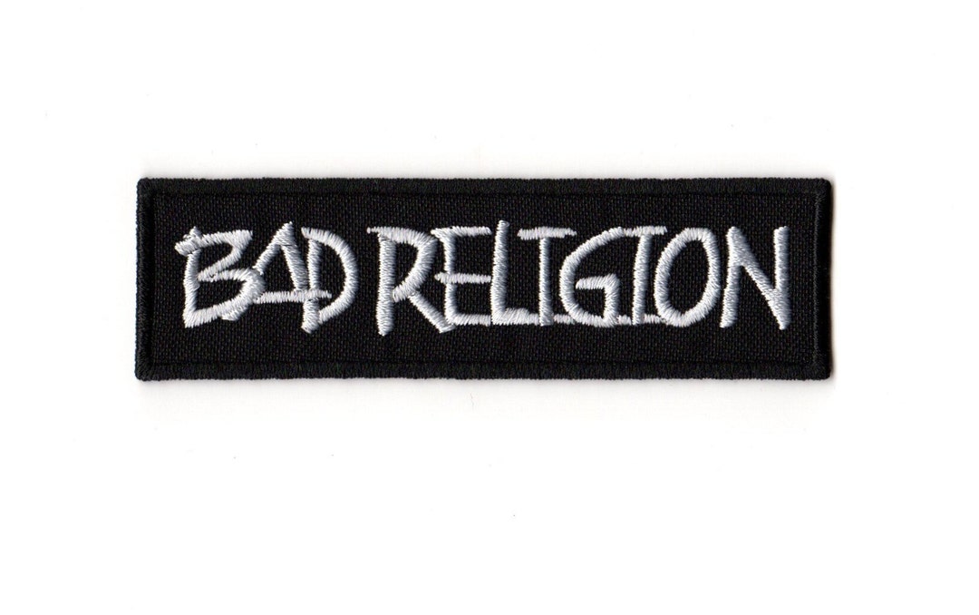 Bad Religion Embroidered Sew-on Patch | American Punk Rock Skate Punk Hardcore Punk Music Band ...