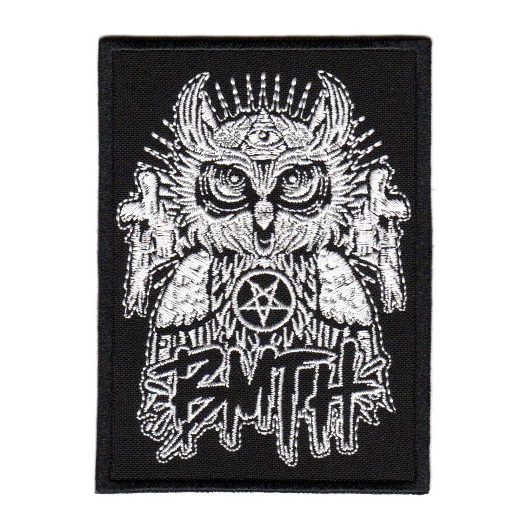 BMTH Bring Me the Horizon Embroidered Sew-on Patch | Owl Pentagram ...