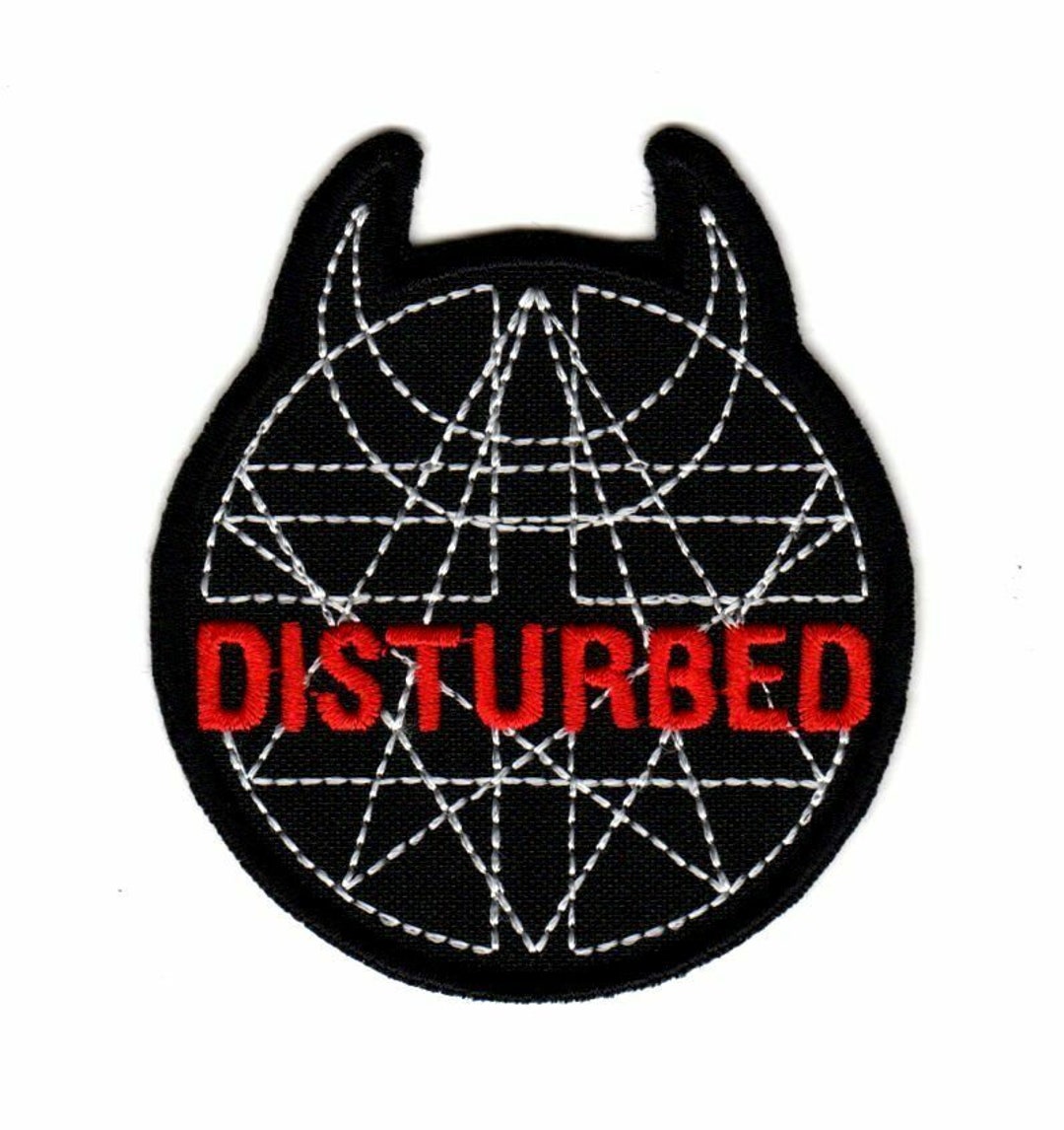 Disturbed Embroidered Sew-on Patch | Pentagram American Heavy ...
