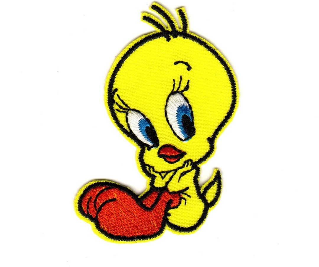 Tweety Bird Embroidered Sew-on Patch Canary American Looney Tunes ...