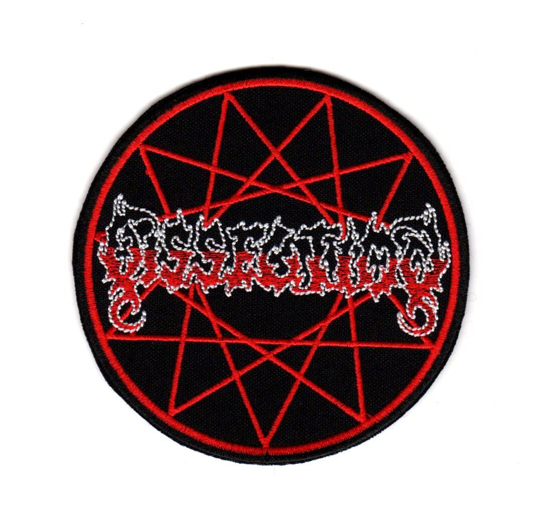 Dissection Embroidered Sew-on Patch | Pentagram Swedish Melodic Black-death Black Metal Band ...