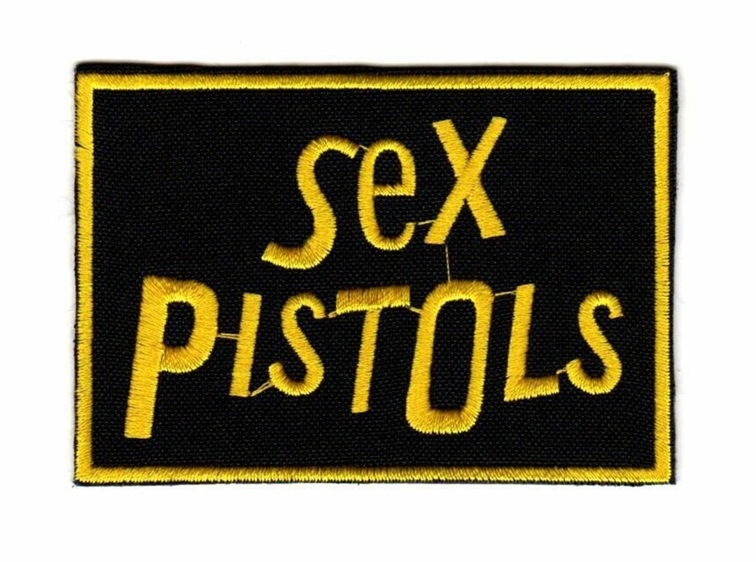 Sex Pistols Embroidered Sew On Patch English Punk Rock Music Band 4856