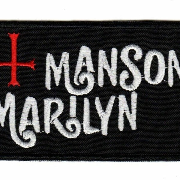 Marilyn Manson Logo - Etsy
