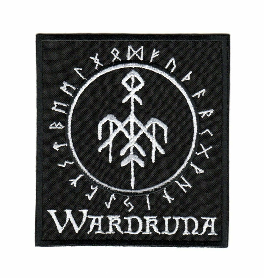 Wardruna Embroidered Sew-on Patch | Norse Culture Norwegian Nordic Folk ...