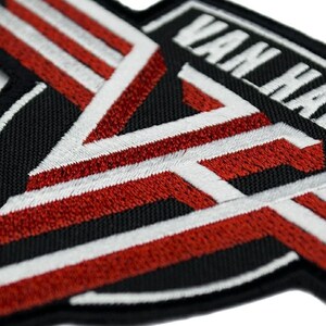 Van Halen VH Embroidered Sew-on Patch | American Hard Pop Rock Heavy ...