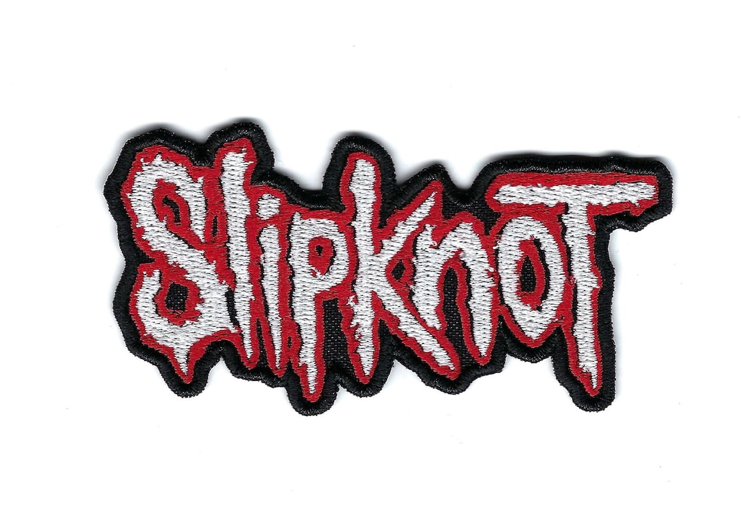 Slipknot Embroidered Sew-on Patch | American Heavy Nu Alternative ...
