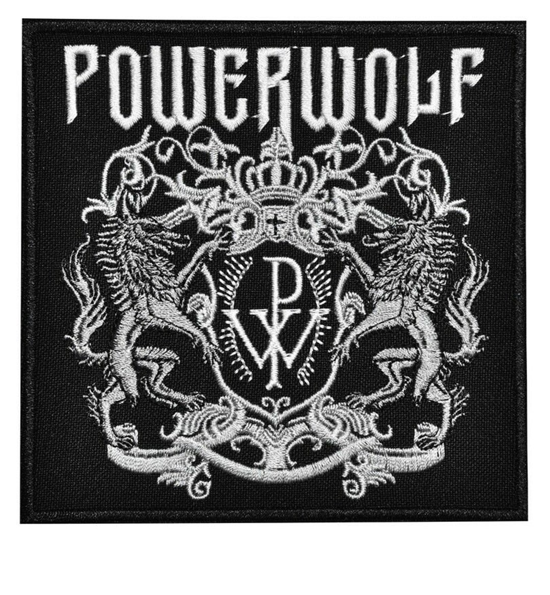 Powerwolf Crest Embroidered Sew-on Patch | German Power Heavy Metal ...