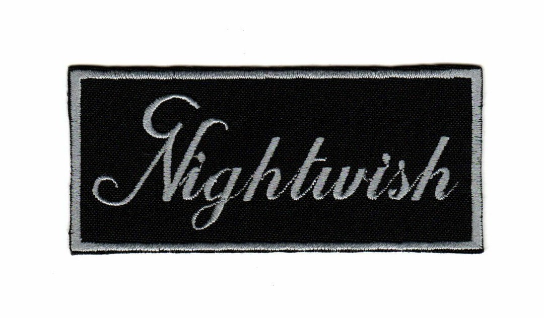 Nightwish Embroidered Sew-on Patch | Finnish Symphonic Power Folk ...