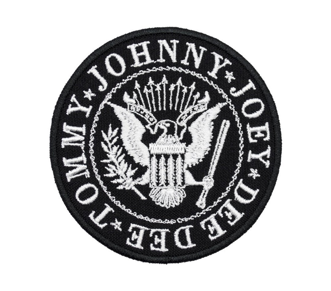 Ramones Joey Johnny Dee Dee Tommy Embroidered Sew on Patch | Crest ...