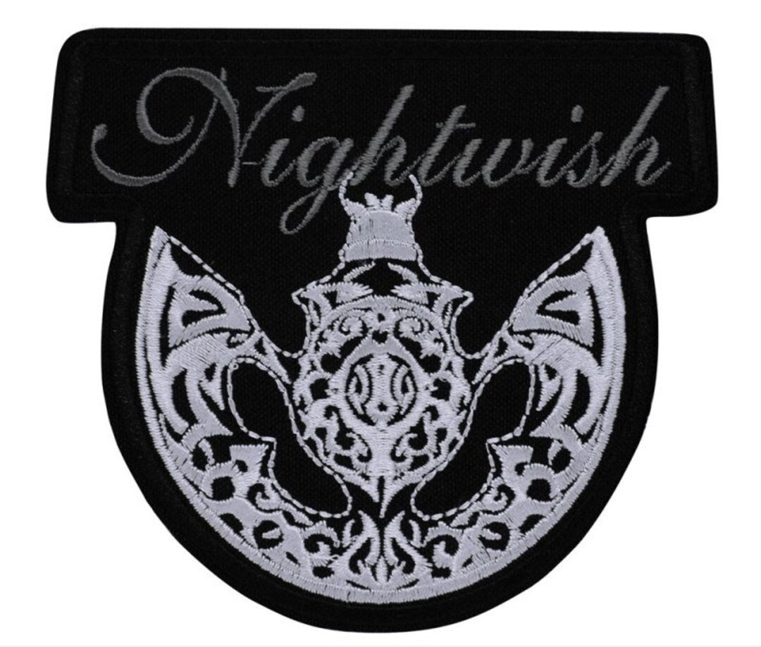 Nightwish Embroidered Sew-on Patch | Finnish Symphonic Power Folk ...