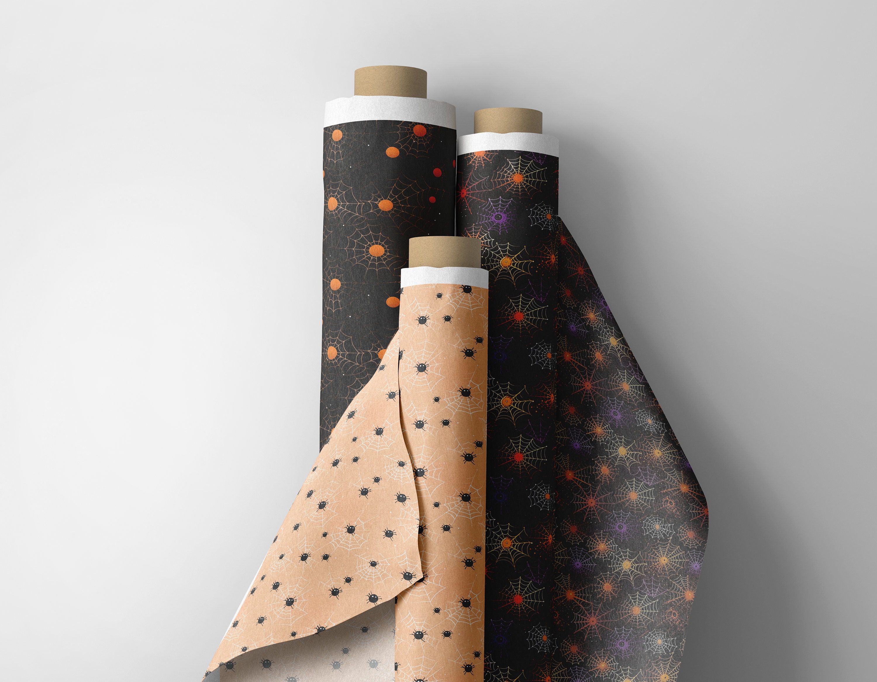 10 Free Halloween Spider Web Digital Papers - Etsy