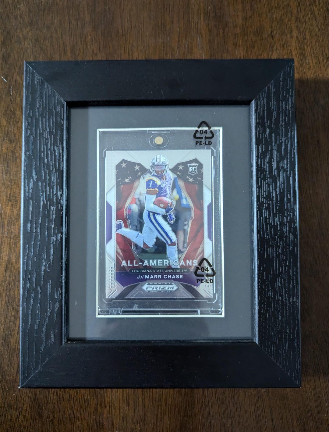 Ja'marr Chase 2021 Panini Prism Draft Picks Rookie Card LSU Bengals in ...