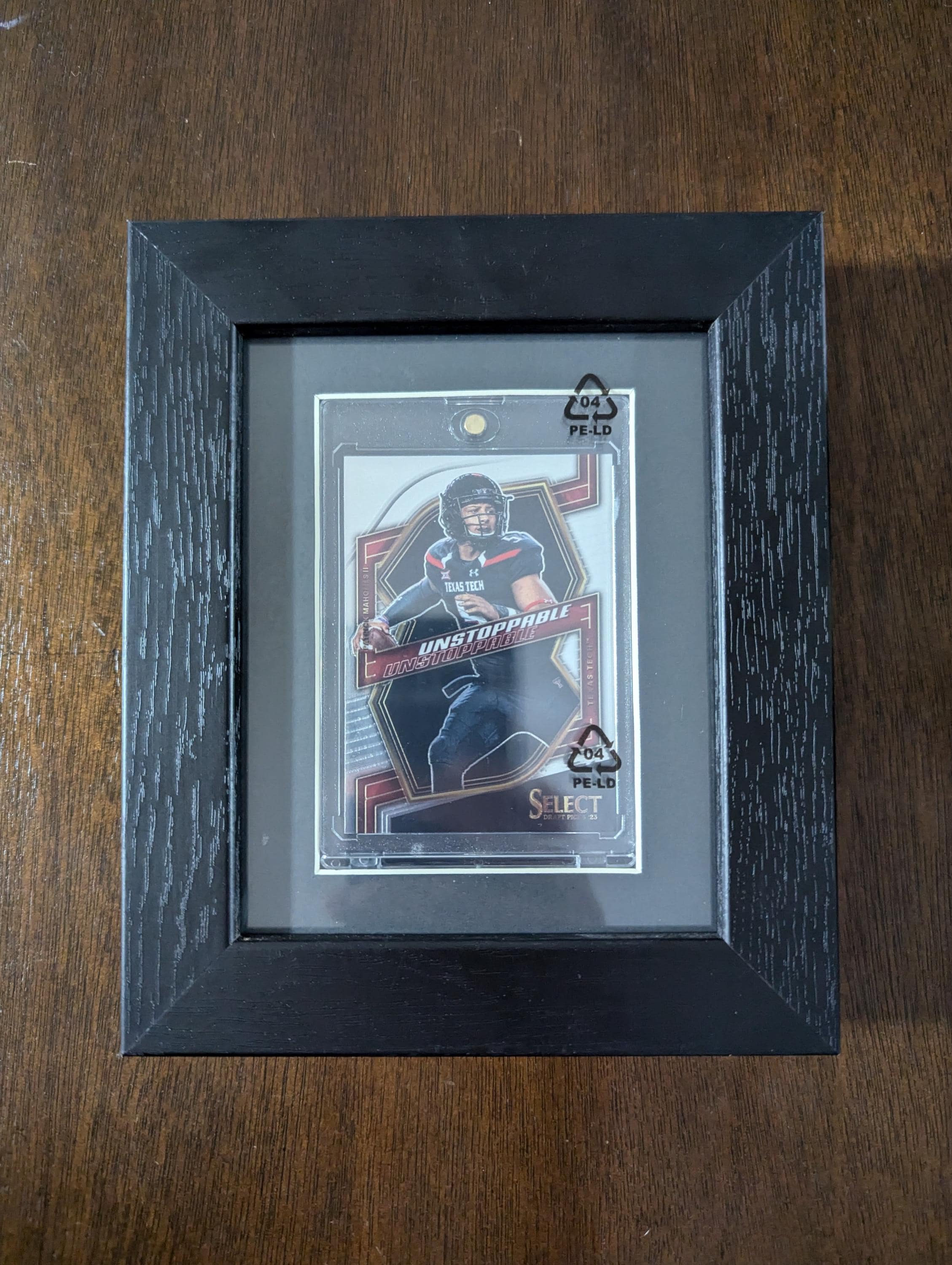 Patrick Mahomes 2023 Panini Select Draft Picks Unstoppabletexas Tech ...