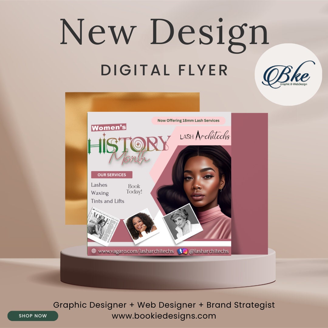 Custom Digital Flyer Design - Etsy