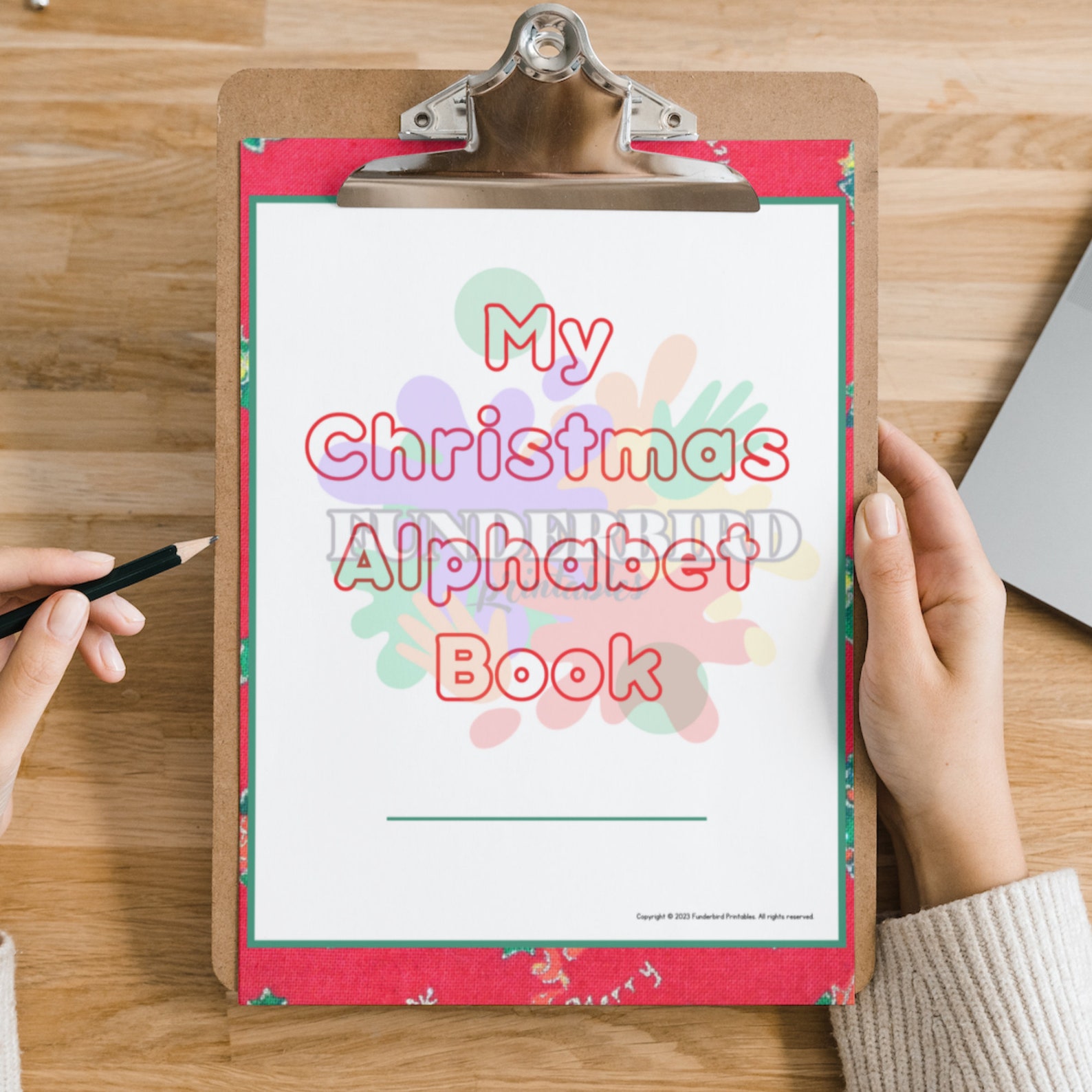 Alphabet Workbook A to Z Christmas Handwriting Tracing - Etsy