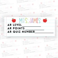 Teacher Book Labels Teacher Name Labels Personalized Teacher Stickers ...