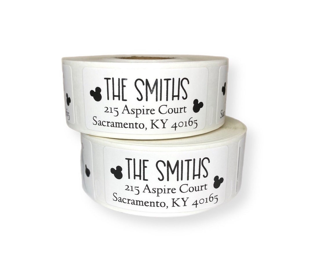 Disney Address Labels - Etsy