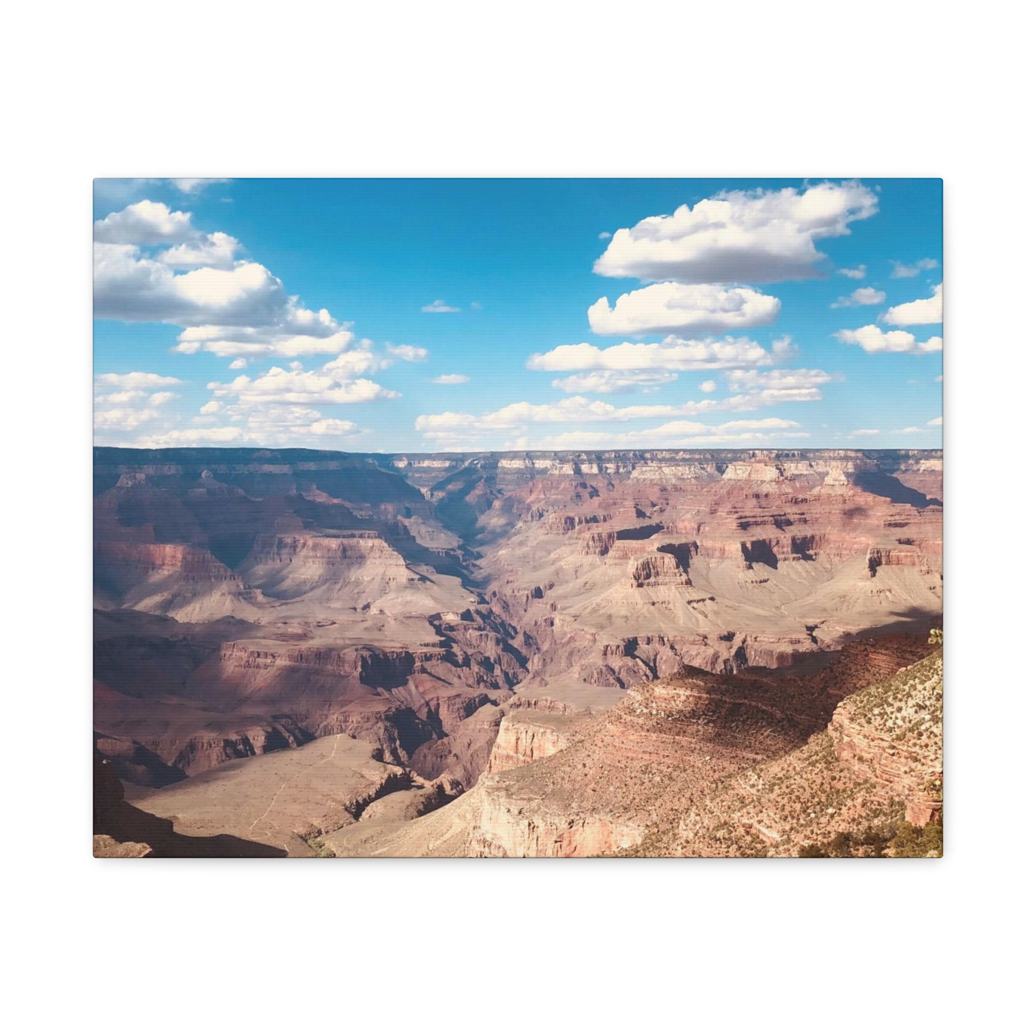 Grand Canyon South Rim Overlook, View of the Grand Canyon at the South ...