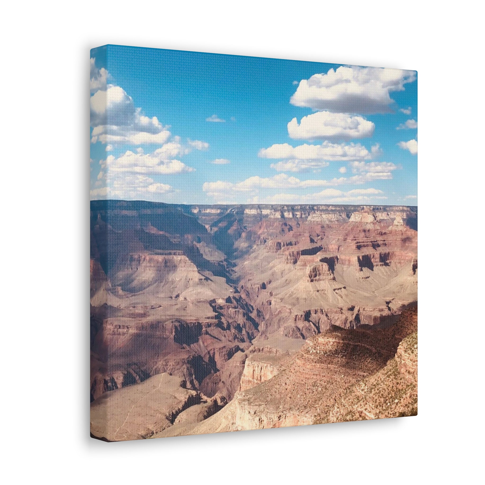 Grand Canyon South Rim Overlook, View of the Grand Canyon at the South ...