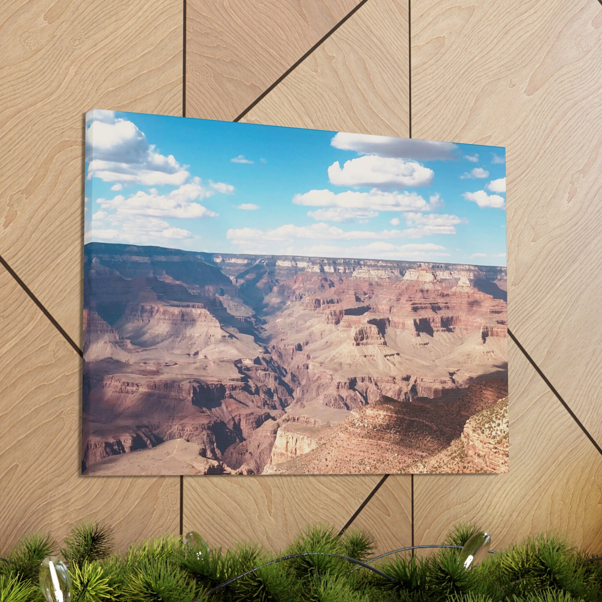 Grand Canyon South Rim Overlook, View of the Grand Canyon at the South ...