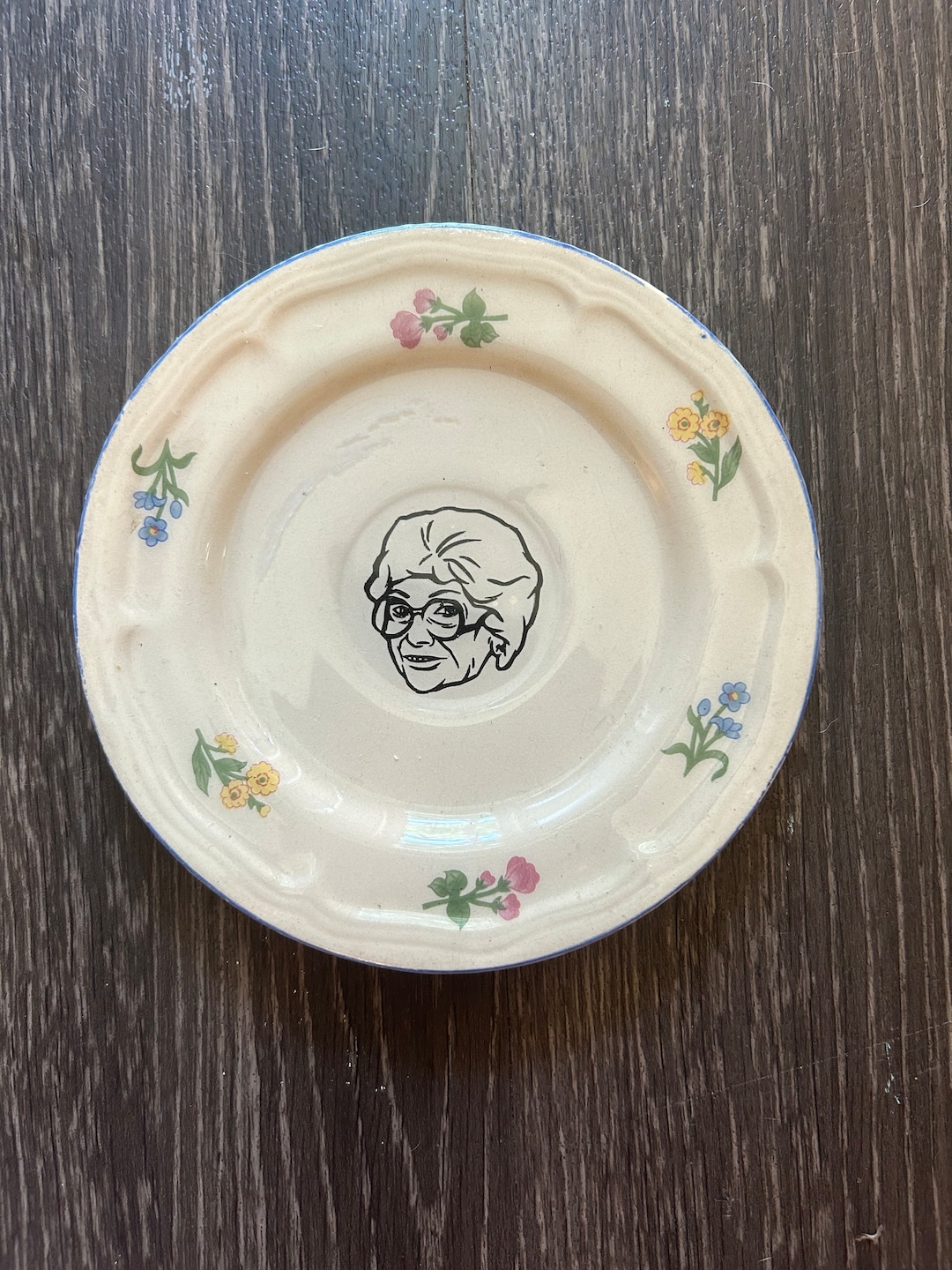 Vintage Plate Golden Girls SOPHIA Sassy Swear Words China Plates - Etsy