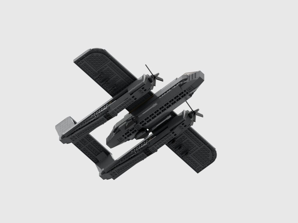 Lego Light Attack Plane Instructions- OV 10 Bronco Inspired - Etsy