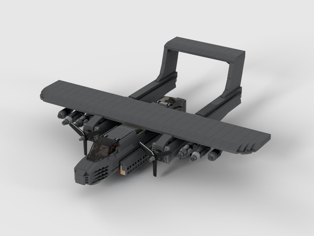 Lego Light Attack Plane Instructions- OV 10 Bronco Inspired - Etsy