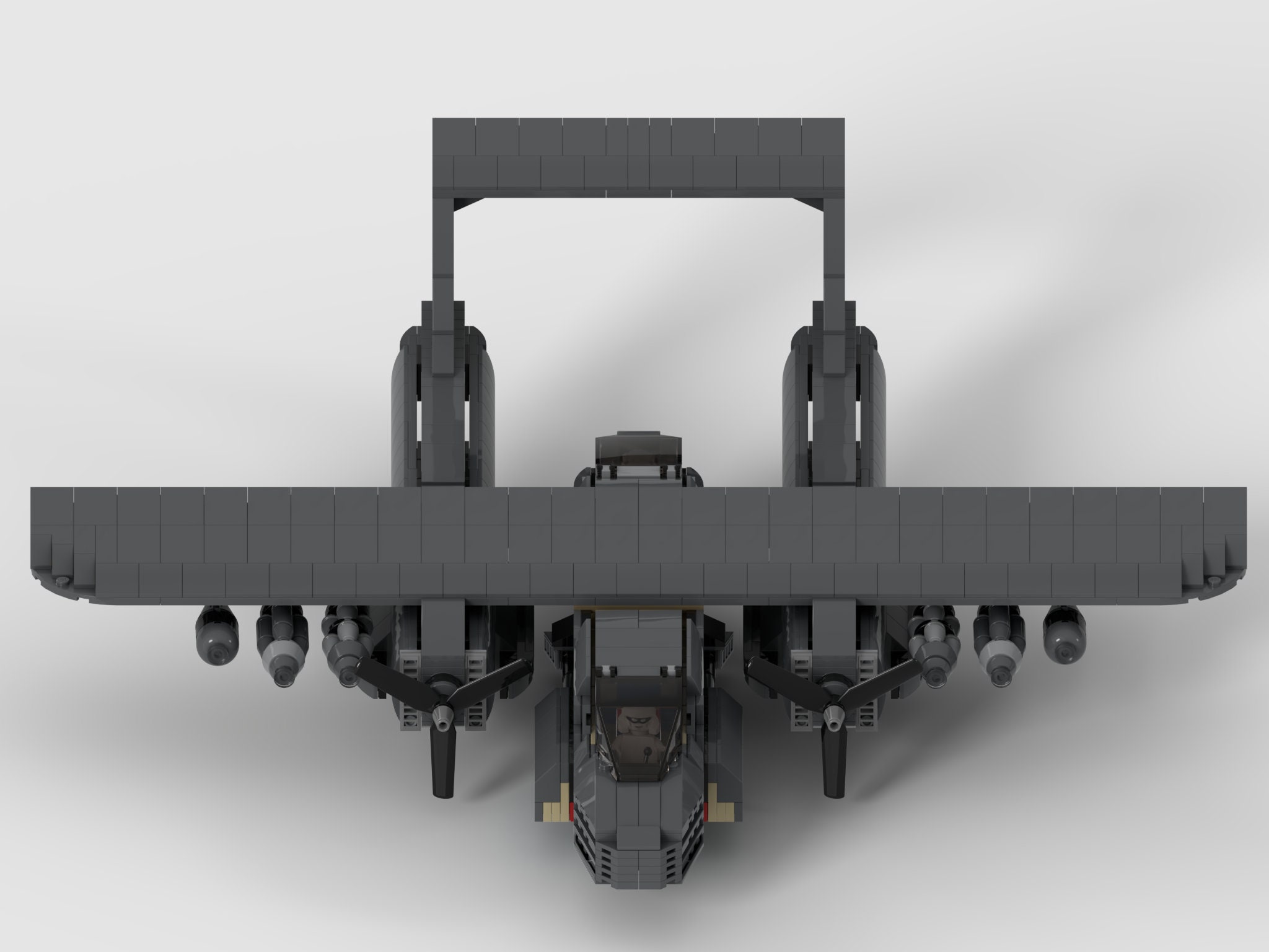 Lego Light Attack Plane Instructions- OV 10 Bronco Inspired - Etsy
