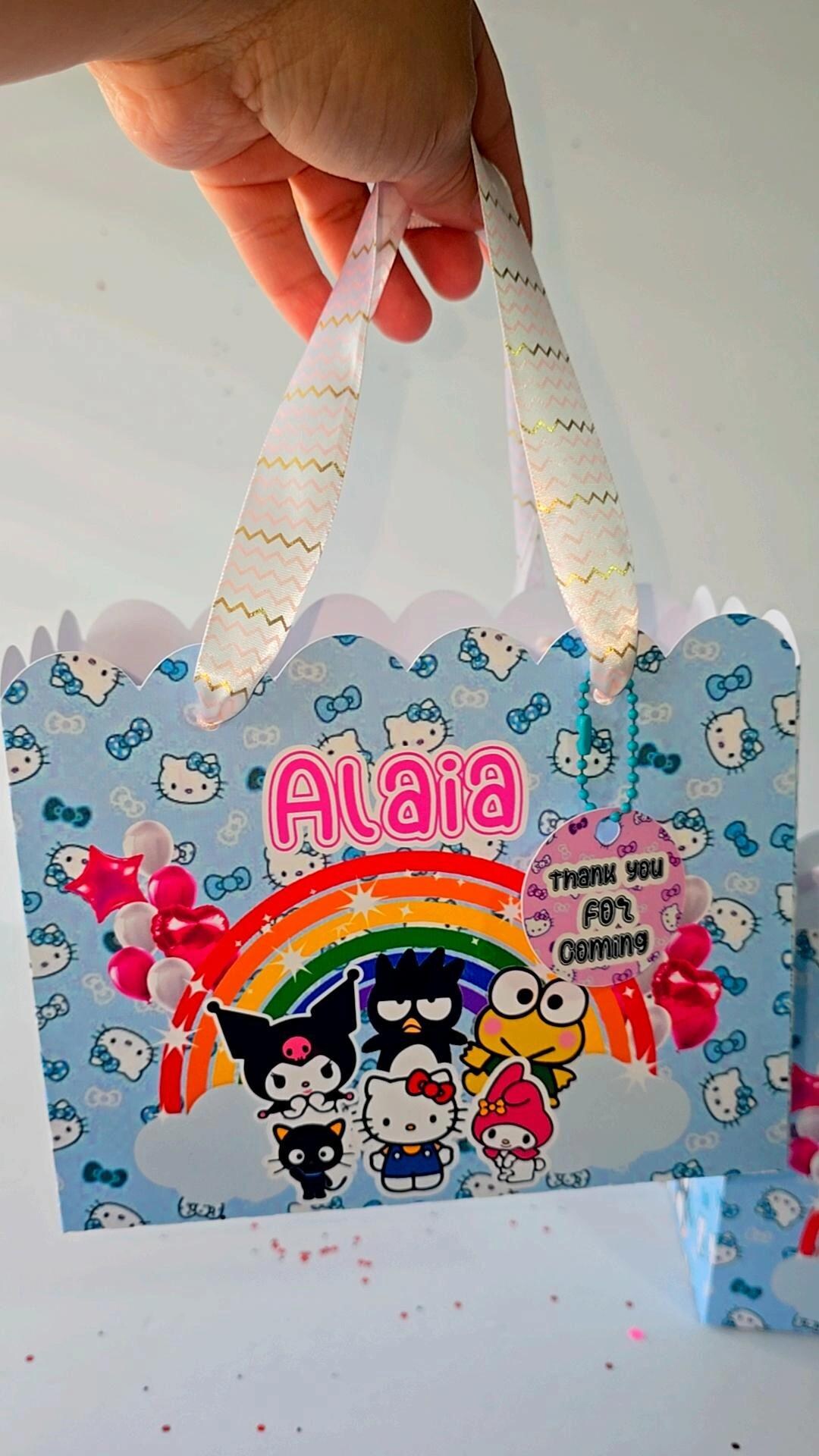 Hello Kitty Party Gift Boxes, Hello Kitty, Hello Kitty Party, Kurumi ...