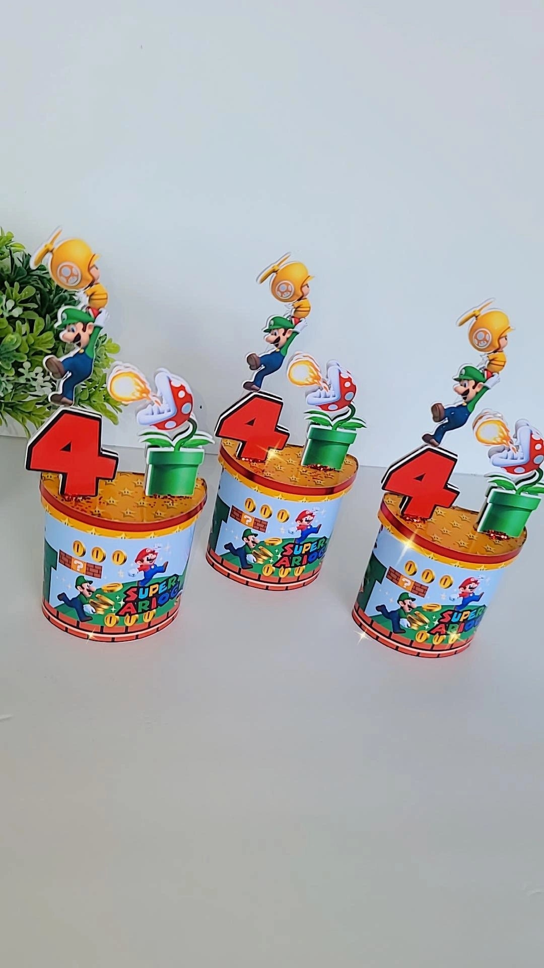 Super Mario Party, Super Mario Birthday, Super Mario Personalized Boxes ...